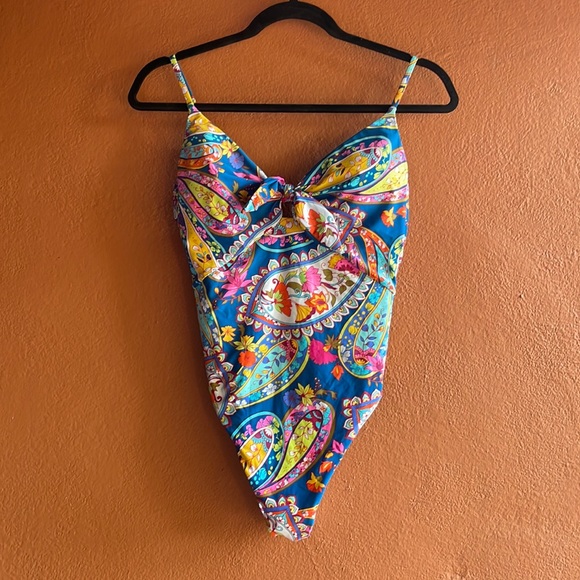 Trina Turk | Swim | Trina Turk Moroccan Paisley One Piece Suit | Poshmark